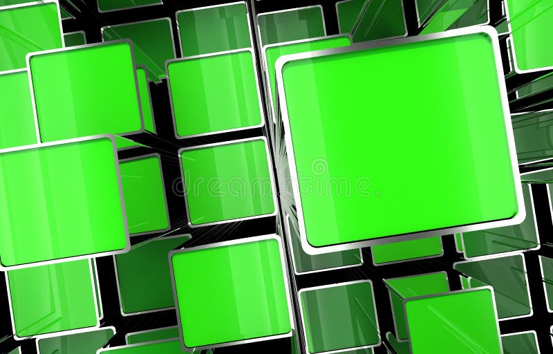 Green Metal Bars Concept stock illustration. Illustration of industry ...