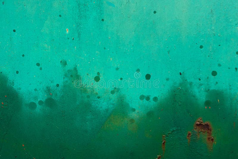 Green Metal Painted Surface with Spray Paint .Texture or Abstract ...