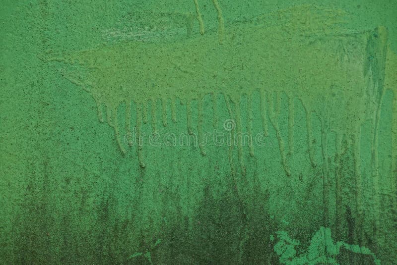 Green Metal Texture of Dirty Wall in Paint Stock Photo - Image of ...