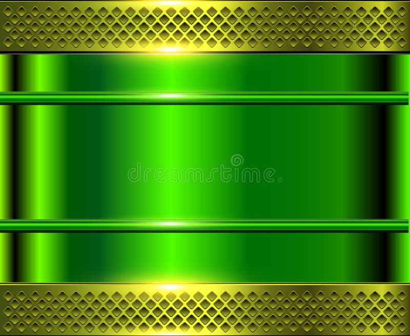 Green Metallic Background, Metal Squares Pattern, Modern Technology ...