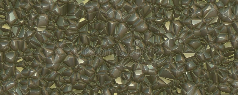Green Metallic Rock Texture Background Stock Illustration ...