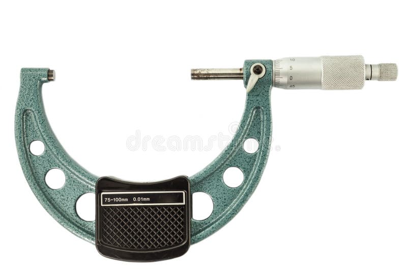 Micrometer stock photo. Image of metalwork, machine, measuring - 32147986
