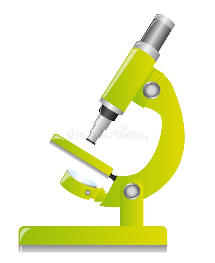 Microscope stock vector. Illustration of icon, science - 9689073
