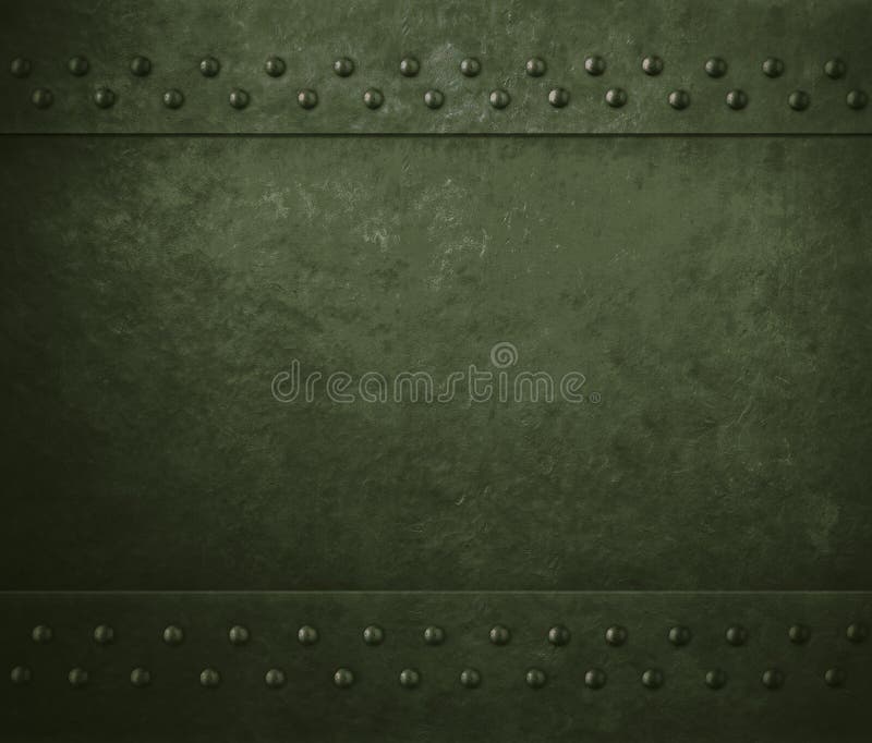 Green Military Metal Armor Background Stock Image - Image of shell ...