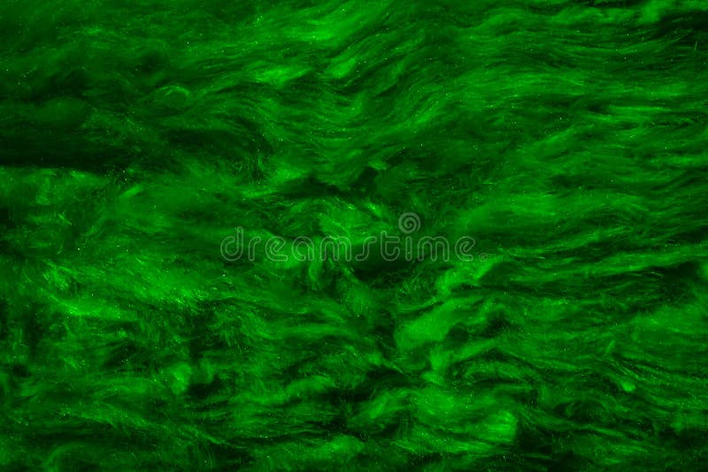 Green Mineral Wool with a Visible Texture Stock Photo - Image of heat ...