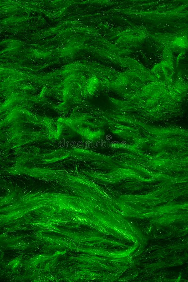 Green Mineral Wool with a Visible Texture Stock Image - Image of green ...