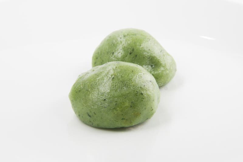 Green Tea Mochi with Red Bean Stock Photo - Image of daifuku, mochi ...