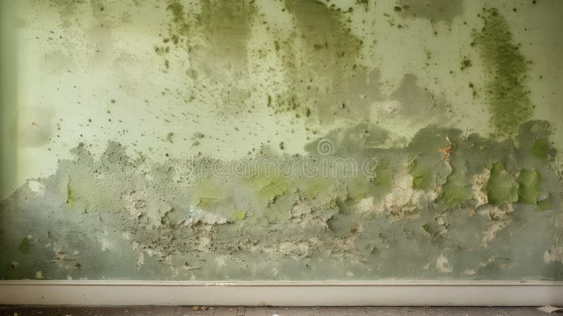 Green mold wall stock illustration. Illustration of contamination ...