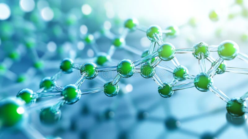 Green Molecular Embrace, a Central Element Encapsulated by Vibrant ...