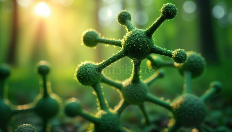 Green Molecular Structures Interact with Sunlight in Natural ...