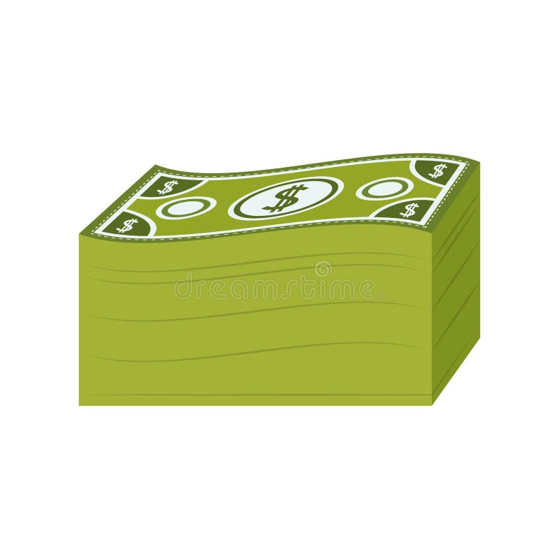 Green Bill Icon. Money Design. Vector Graphic Stock Illustration ...
