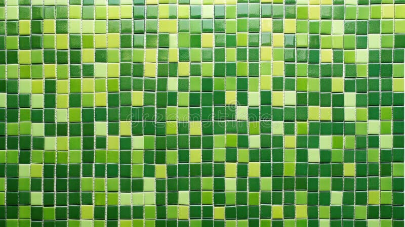 Green Mosaic Tiles Texture for Modern Interior Design Stock Photo ...