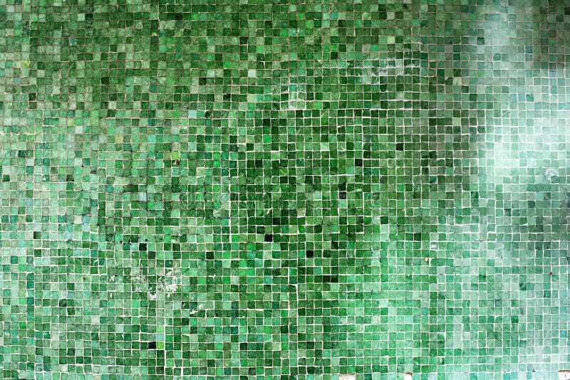 Green mosaic tile texture stock photo. Image of aqua - 17915272