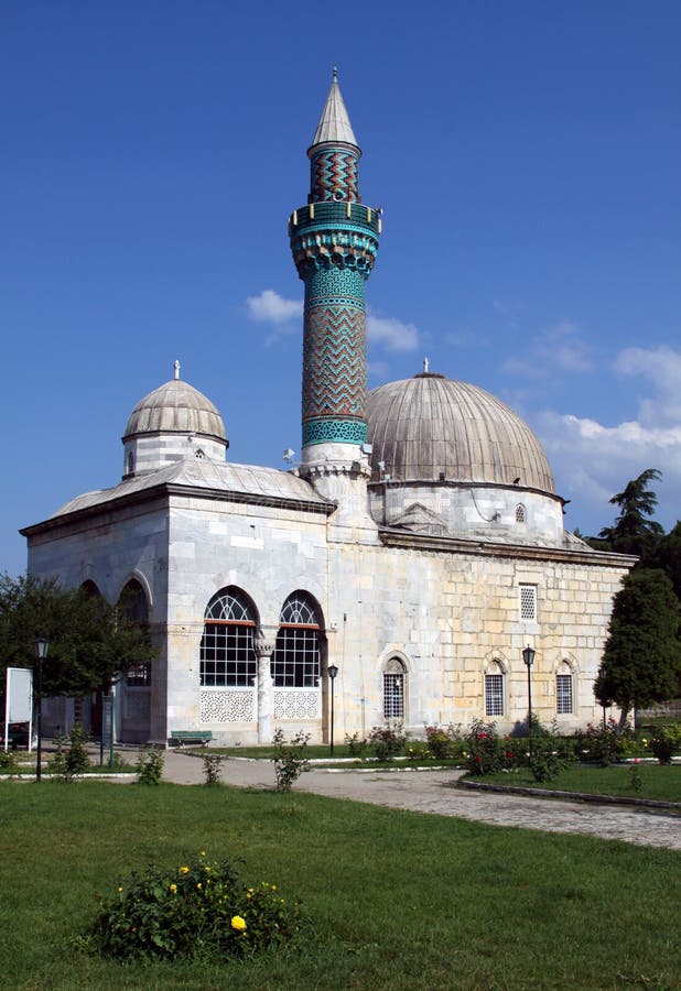 Green Mosque stock photo. Image of green, turkey, mosque - 26250706
