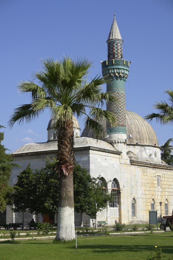 The Green Mosque, Iznik. stock photo. Image of ottoman - 21526622
