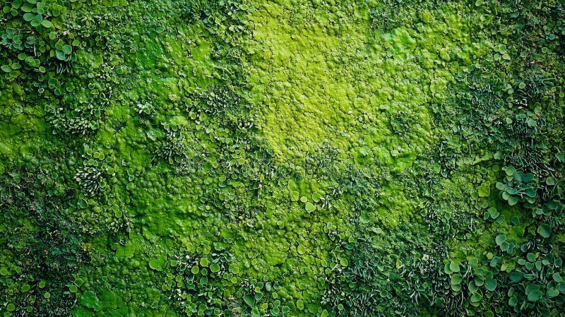 Green Moss Wall Texture Background Stock Image - Image of pattern ...