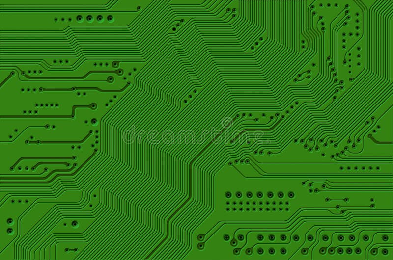 Green Motherboard Circuit Stock Illustrations – 7,347 Green Motherboard ...