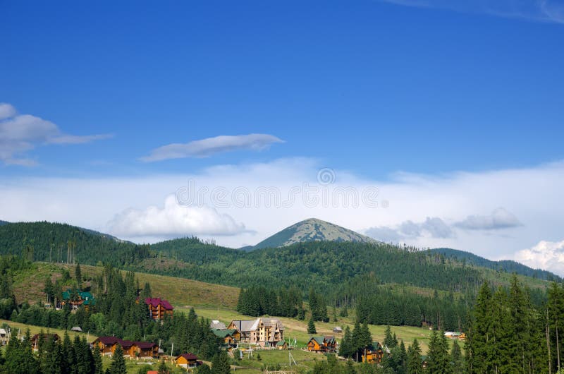 Green mountain landscape stock image. Image of high, majestic - 20936679