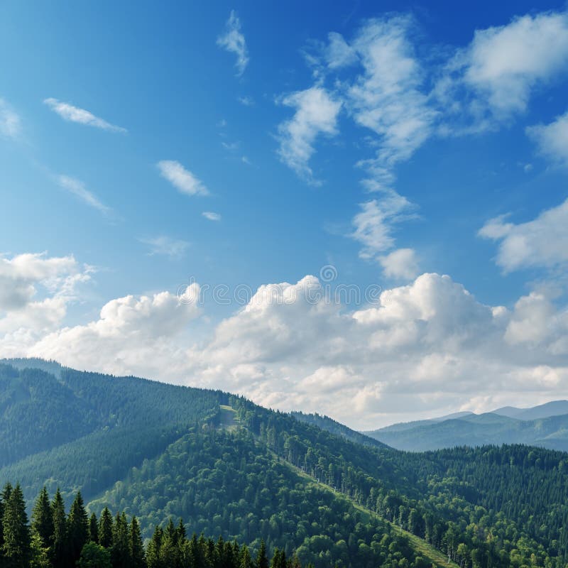 Green mountain landscape stock image. Image of perspective - 27888349