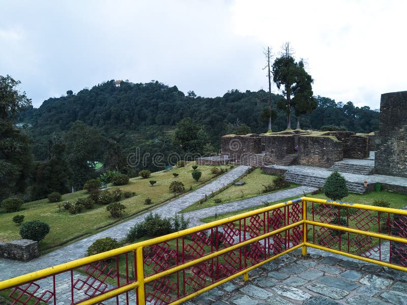 Green Mountain Park Under Sky Sikkim Stock Photo - Image of beautiful ...