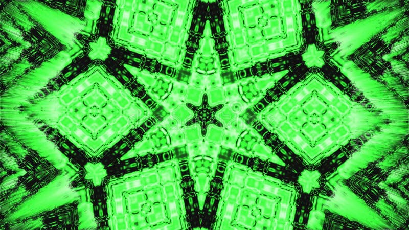 Green Multi Star Shape Pattern Background Stock Illustration ...