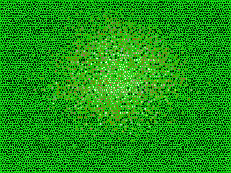 Green, Multicolor Mosaic Pattern for Background and Design. II Stock ...