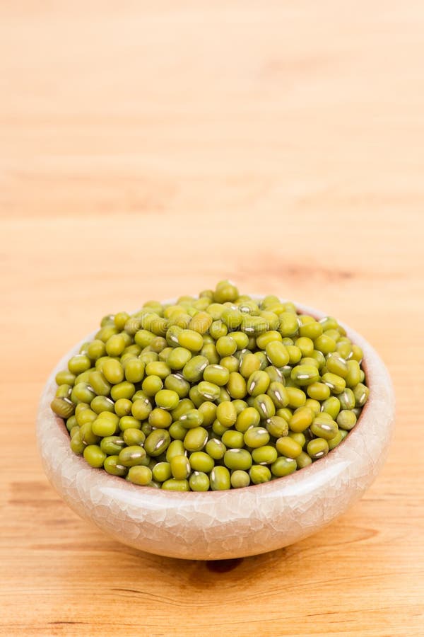 Green mung beans stock image. Image of grain, board, diet - 27926753