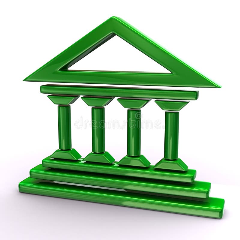 Museum icon stock illustration. Illustration of sign, symbol - 1431633