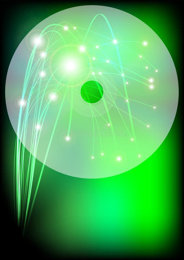 Green Music Background stock vector. Illustration of sound - 16674888