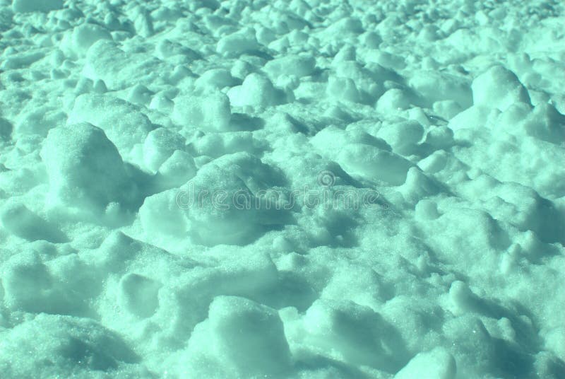 Green, Green, My Snow is Green! Stock Photo - Image of green, texture ...