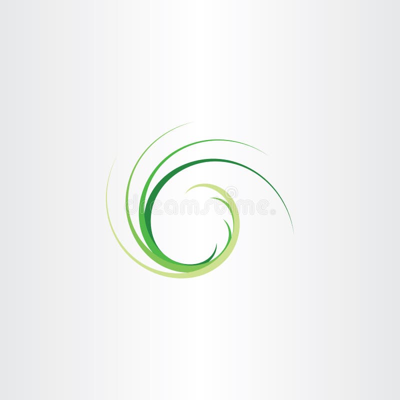 Green Natural Fresh Wave Vector Flow Icon Stock Vector - Illustration ...