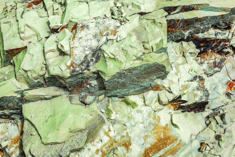 Green Natural Rock Texture, Stock Photo - Image of macro, backdrop ...