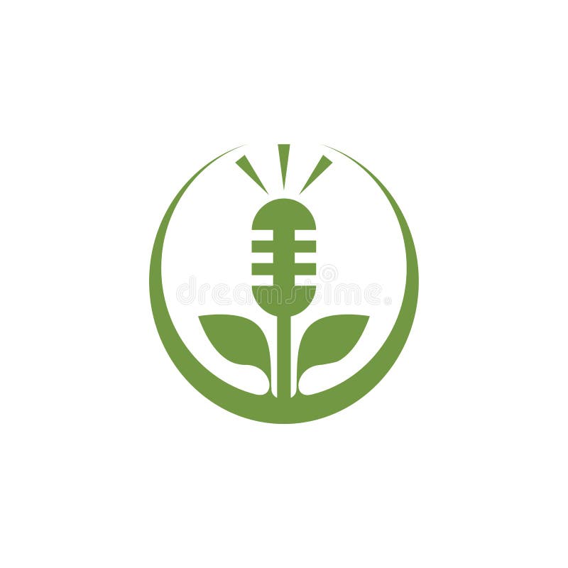 Green Podcast Logo Stock Illustrations – 526 Green Podcast Logo Stock ...