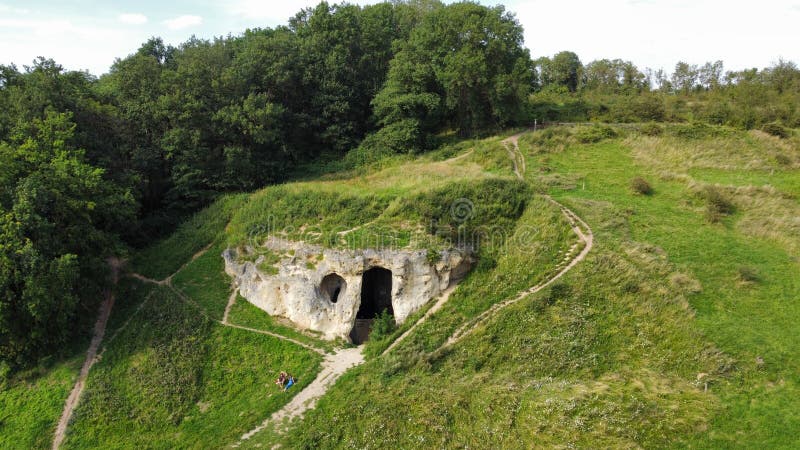 Green nature ruins stock photo. Image of nature, infrastructure - 228385888
