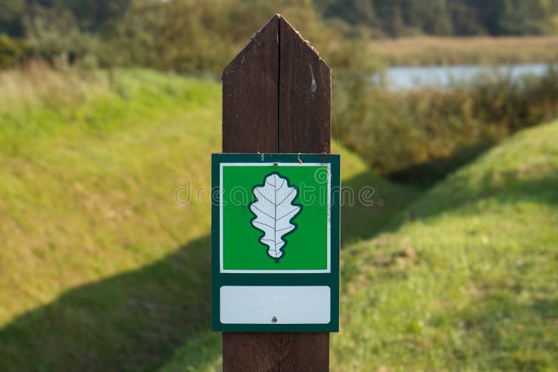 Green nature sign stock photo. Image of message, plank - 61177932