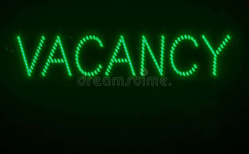 Vacancy sign stock photo. Image of background, sign - 136841684