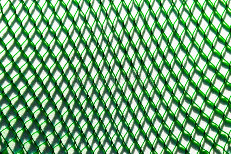 Green Net on the White Background Stock Photo - Image of green, line ...