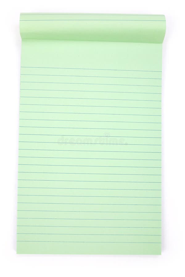 Green note paper stock photo. Image of isolated, office - 3536564