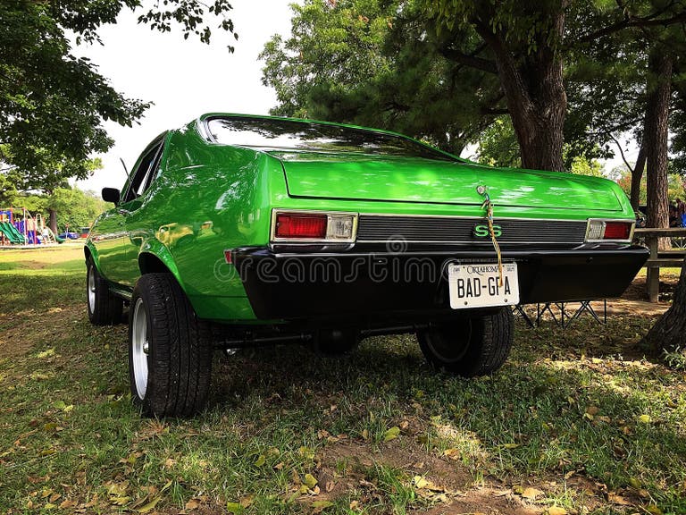 Green Nova editorial photo. Image of vehicle, hotrod - 88719296