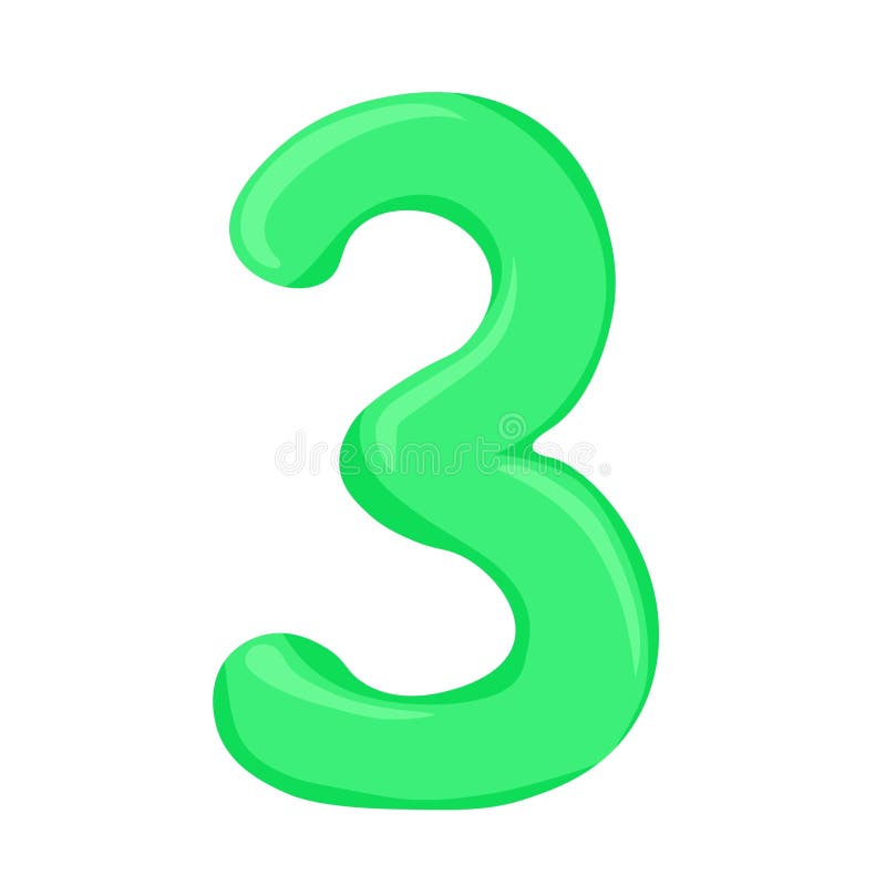 Green Number 3 Stock Illustrations – 1,505 Green Number 3 Stock ...