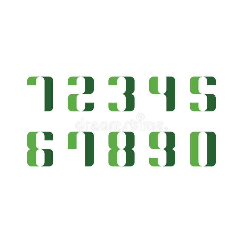 Green Numbers Stock Illustrations – 24,913 Green Numbers Stock ...