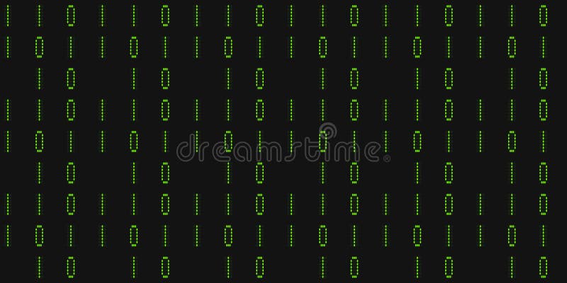 Green Numeric Binary Creative Surface. Numeral Tech Design Backdrop. Abstract Display Digit ...
