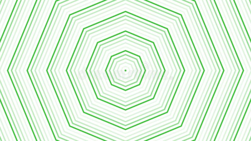 Green Octagonal Star Simple Flat Geometric on White Background Loop ...