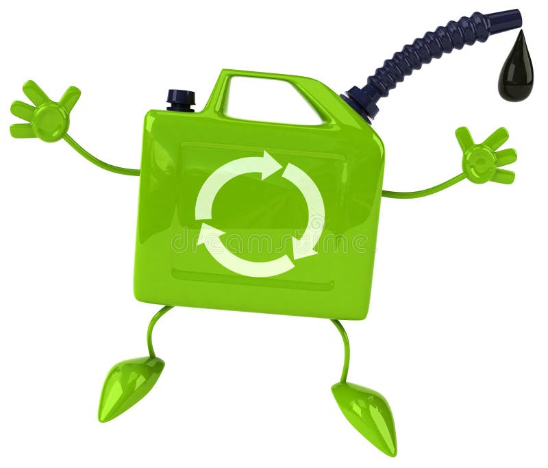 Green Oil stock illustration. Illustration of industry - 13429822