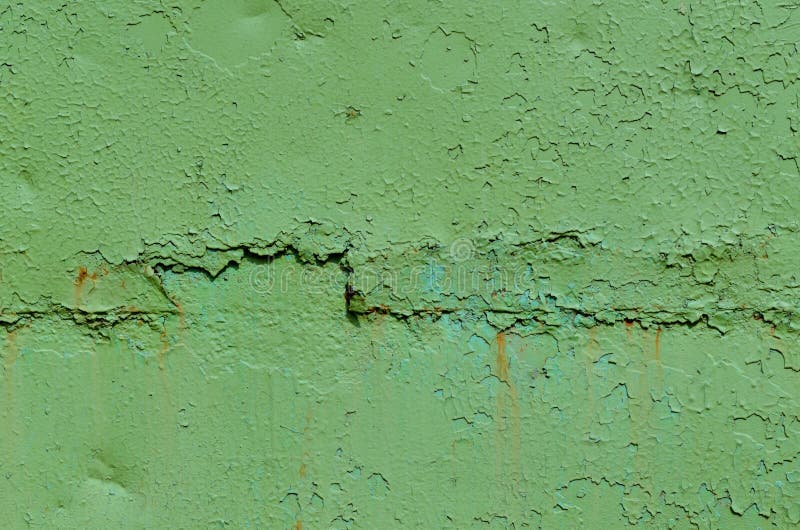 Green Old Painted Metal Texture. Stock Photo - Image of enamel, rough ...
