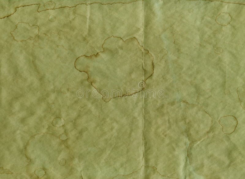 Green Old Paper with Spots and Blots Texture, Background Stock Photo ...