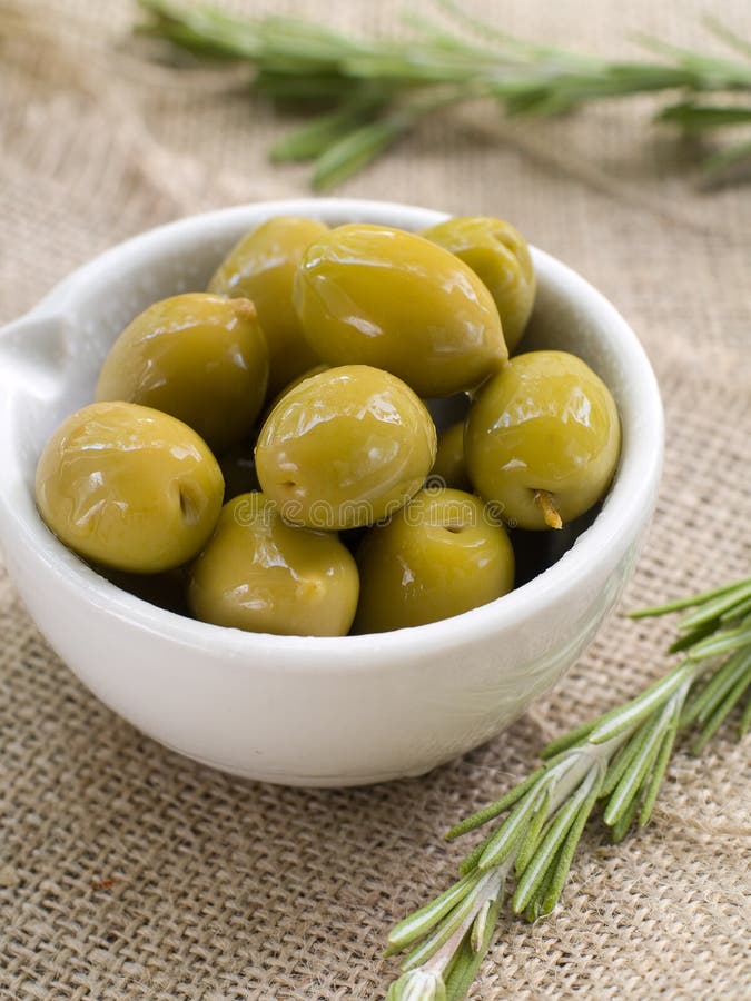Green olive stock image. Image of ingredient, green, wooden - 20930041
