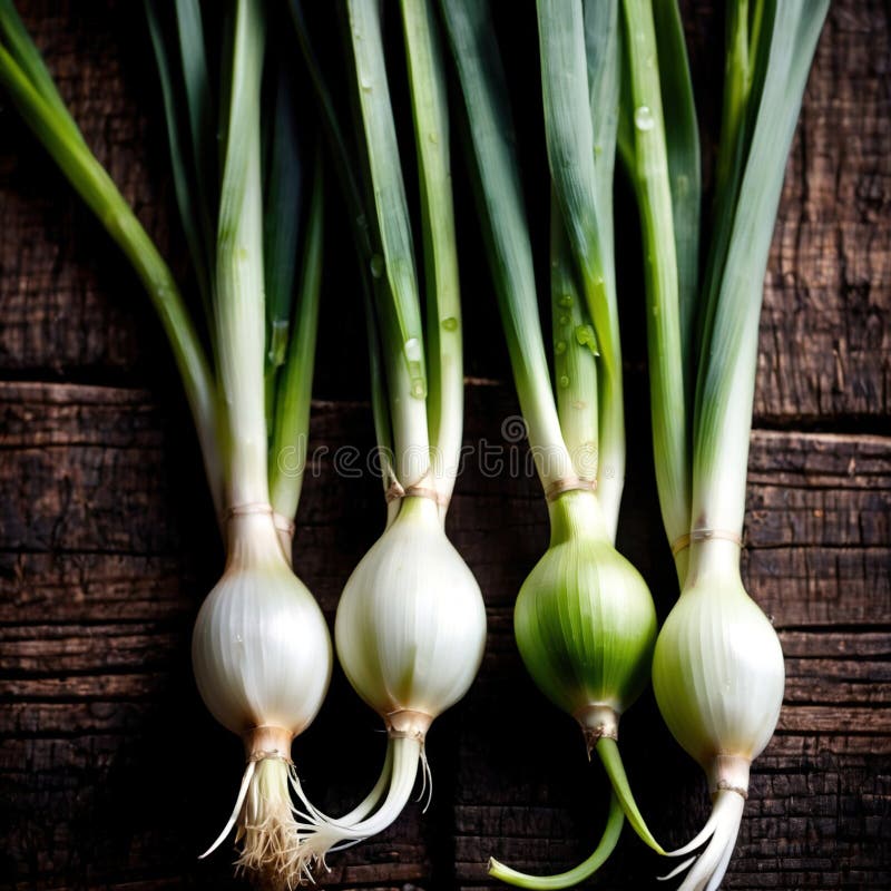 Green Onion, Spring Onions Fresh Raw Organic Vegetable Stock ...