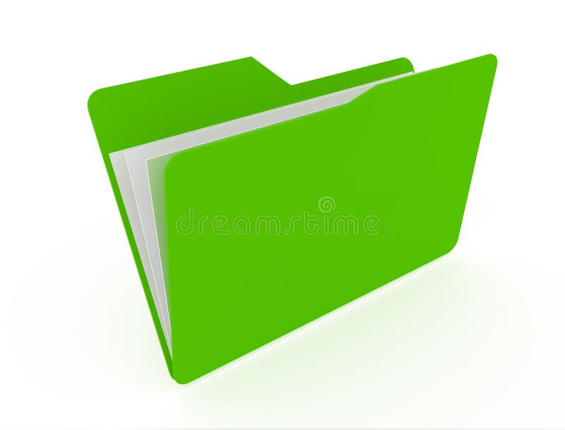 Folder Archive stock illustration. Illustration of task - 1623205
