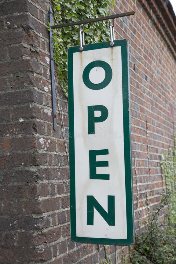 Green Open Sign stock image. Image of open, sign, idea - 118568239